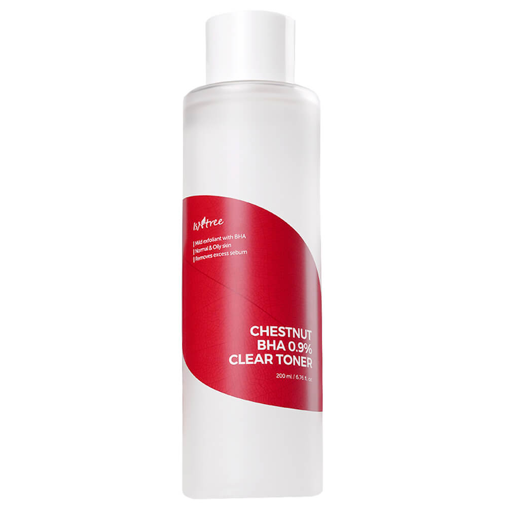 Isntree CHESTNUT BHA 0.9% CLEAR TONER_200ml – Glowy Skin Albania