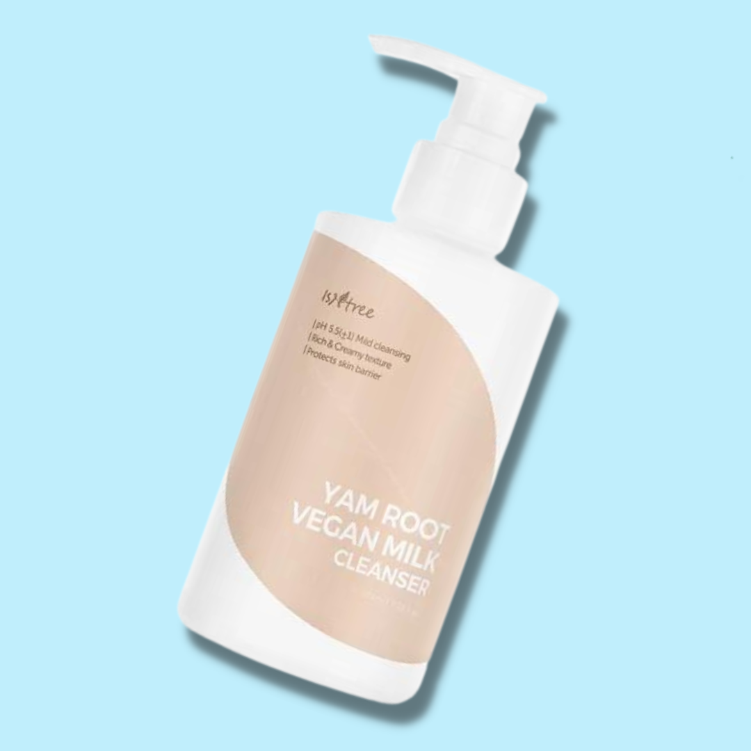 Isntree YAM ROOT VEGAN MILK CLEANSER 220ml – Glowy Skin Albania