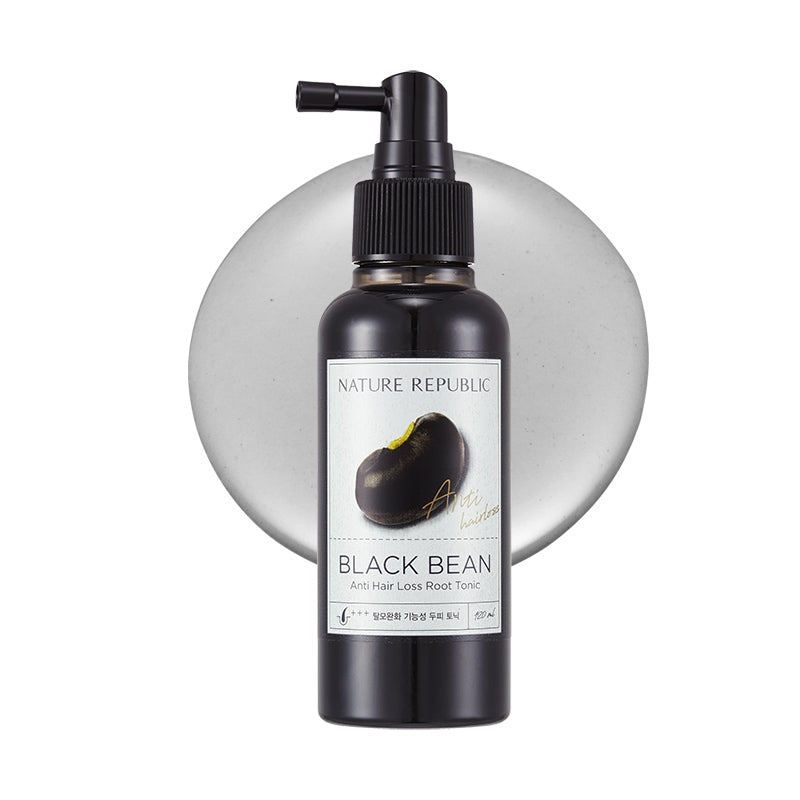 Nature Republic Black Bean Anti Hair Loss Root Tonic 120ml – Glowy Skin ...