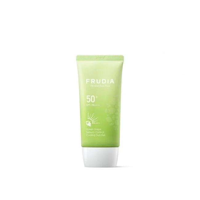 Frudia Green Grape Sebum Control Cooling Sun Gel 50g – Glowy Skin Albania