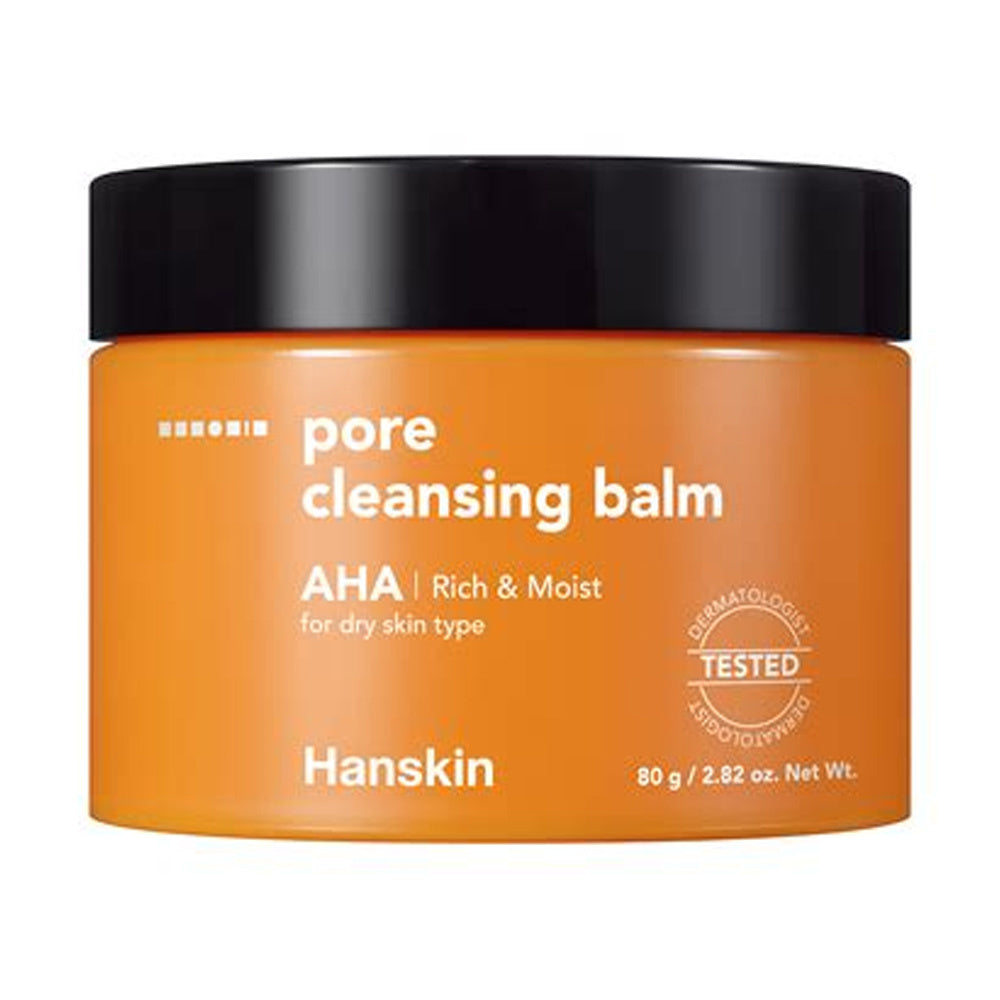 Hanskin Pore Cleansing Balm AHA 80g – Glowy Skin Albania