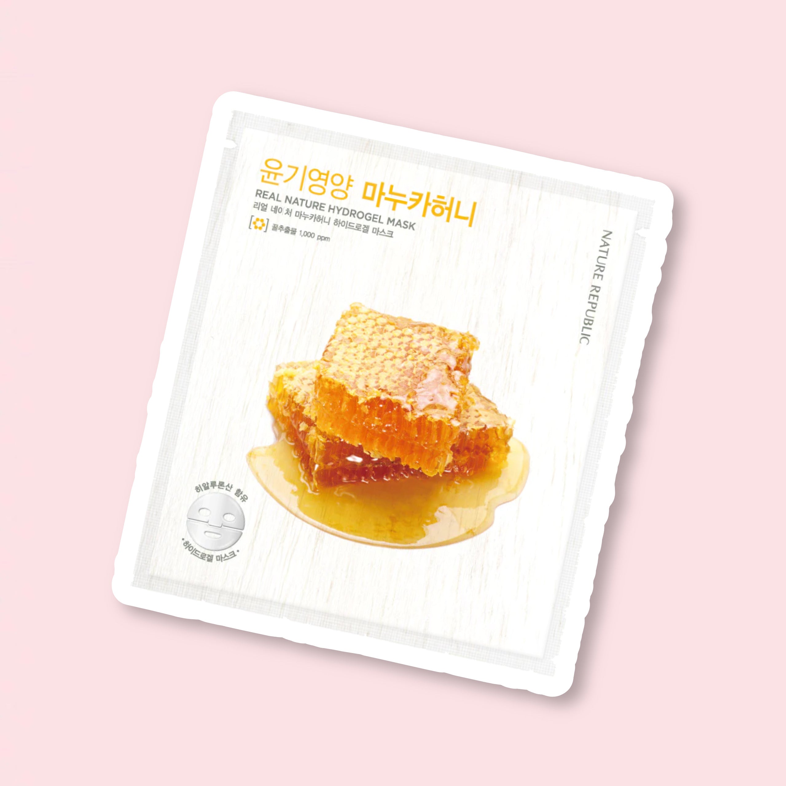 Nature Republic Real Nature Manuka Honey Hydrogel Mask 25g – Glowy Skin ...