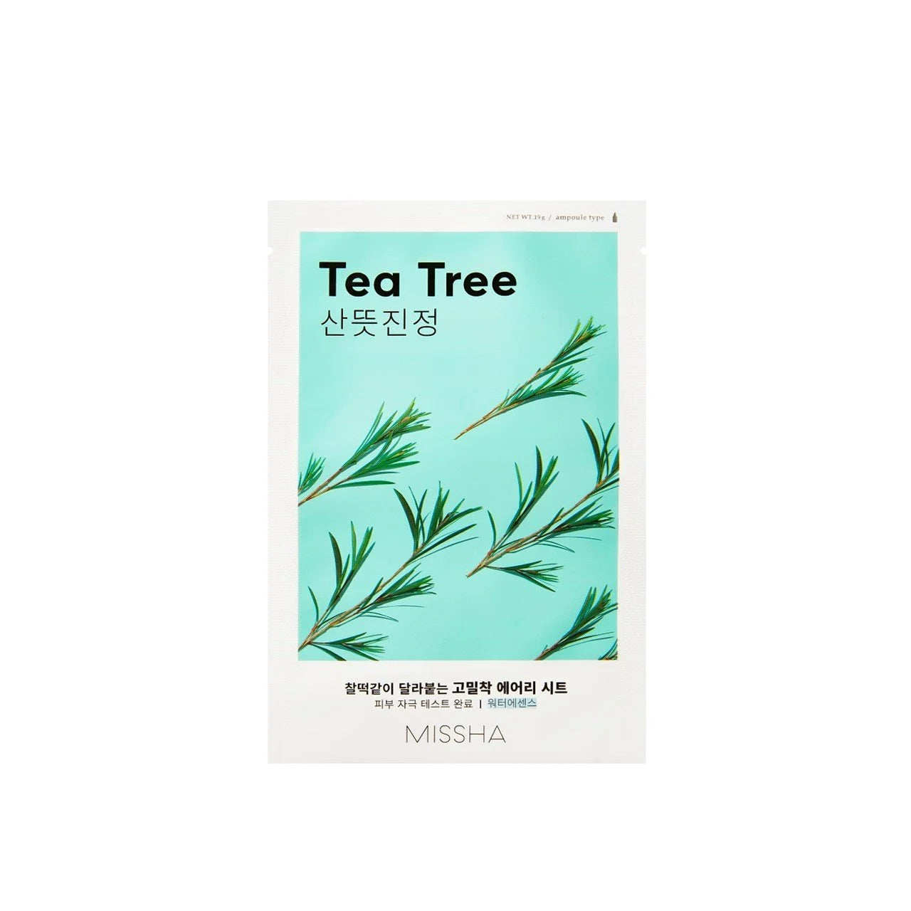 Missha AIry Fit Sheet Mask Tea Tree – Glowy Skin Albania