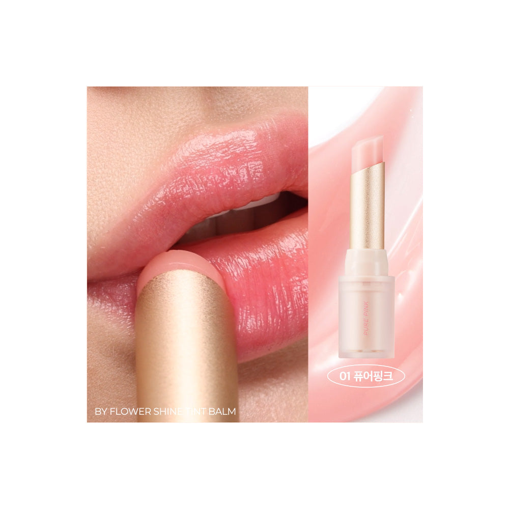 Nature republic By Flower Shine Tint Balm 01 Pure Pink – Glowy Skin Albania